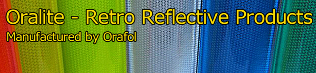 Reflects Light – Oralite Brand Retro-Reflective Sheeting